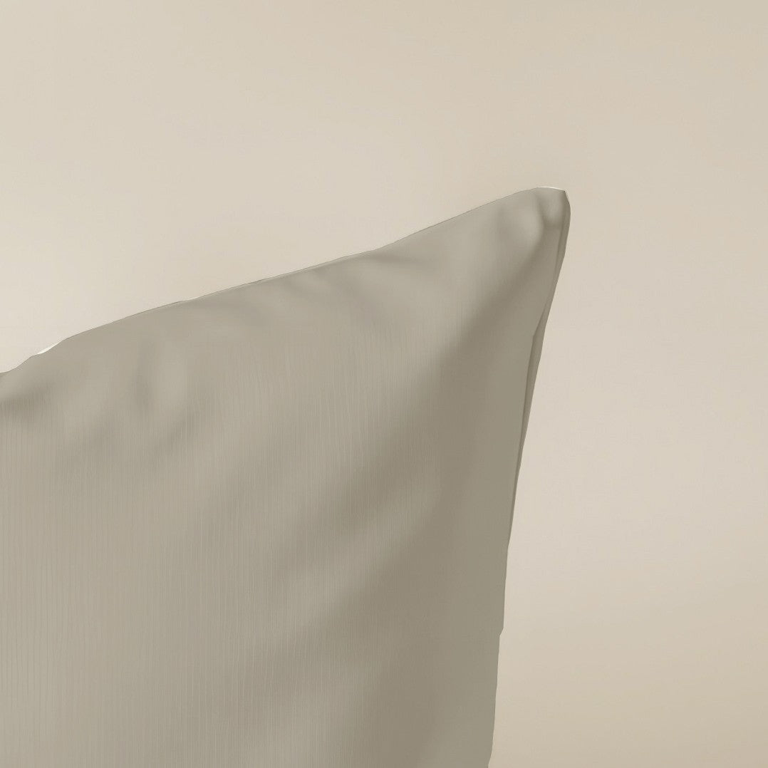 Funda de cojín Harvard Cement 50x50 cm 100% algodón – Muarehome